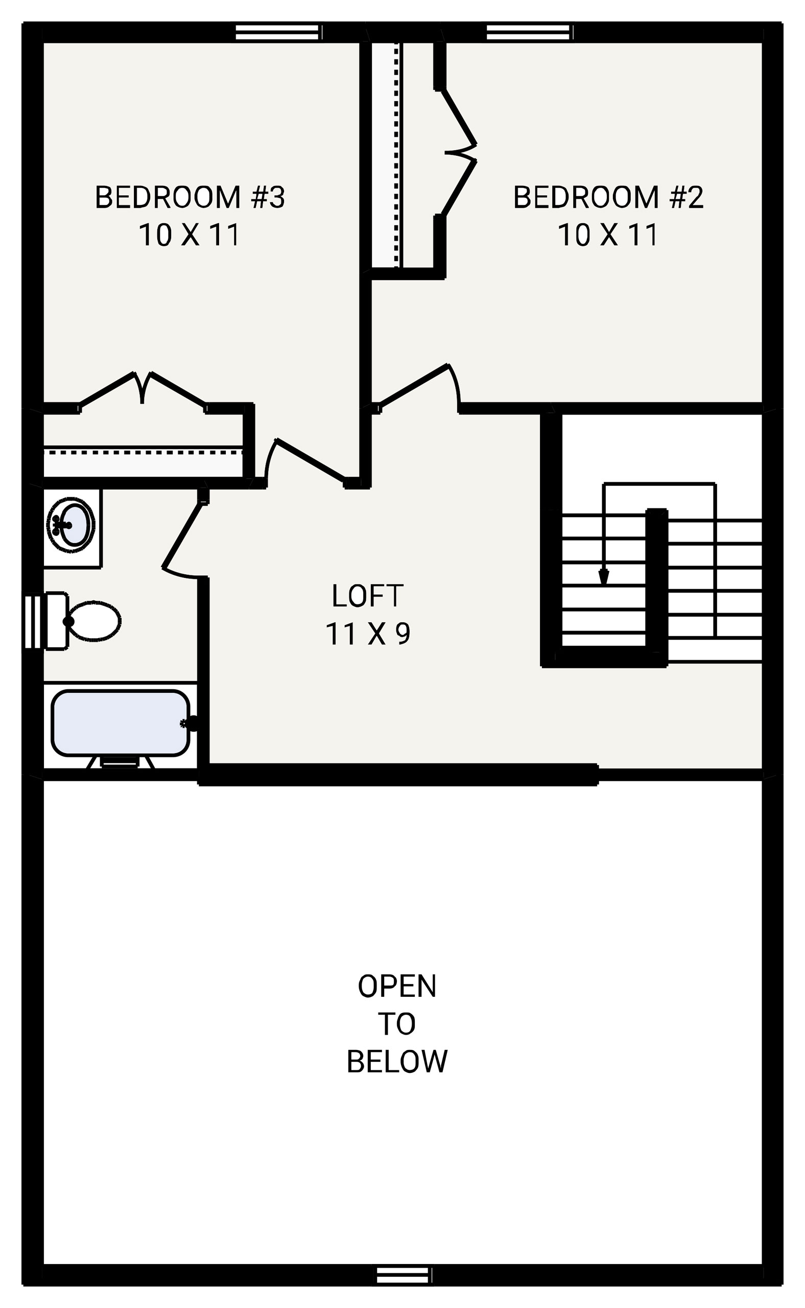 Hummingbird | 3 Bedroom, 2.0 Bath House Plan - 1400 Sq Ft House Plans