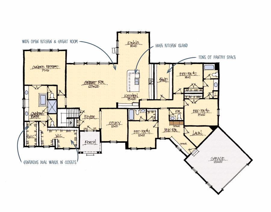 Lancaster - Custom Home Builders - Schumacher Homes