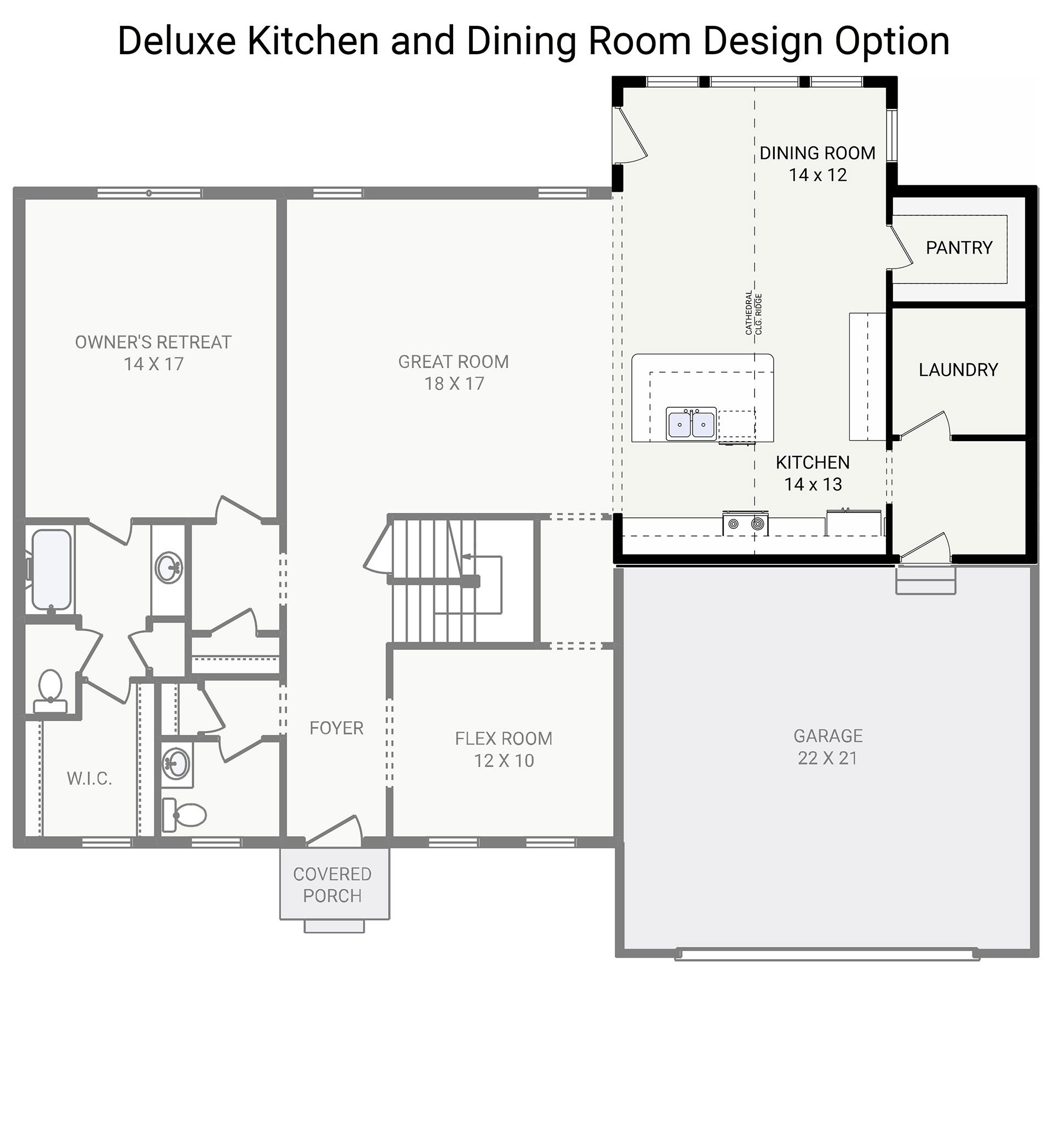 Madison | 3 Bedroom, 2.5 Bath | 2200 Sq Ft House Plans
