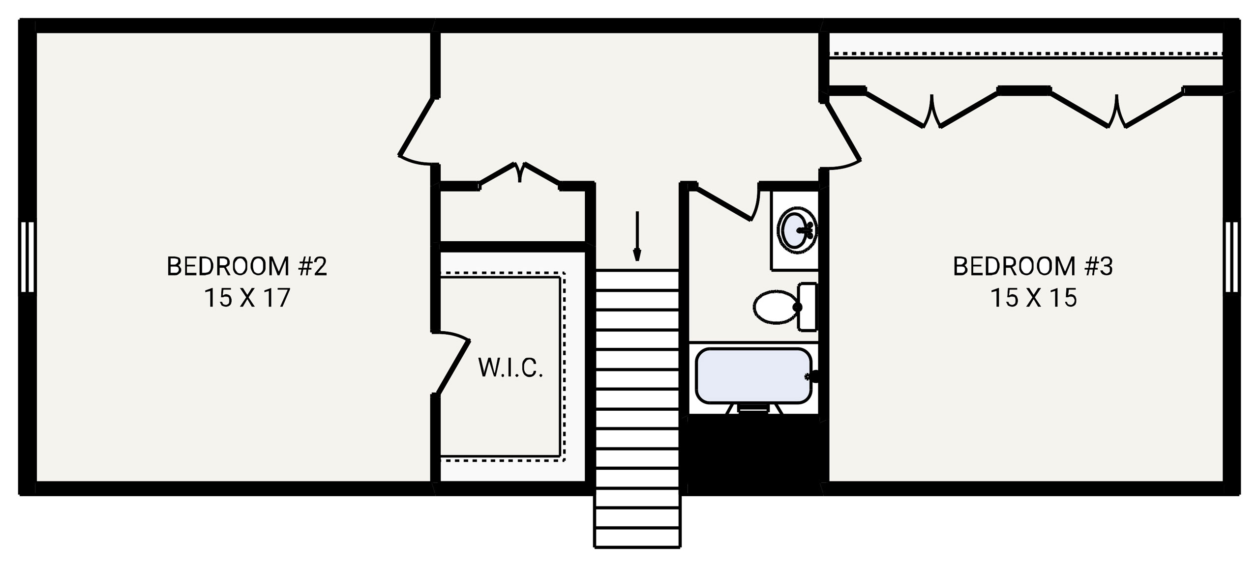 Meadowview | 3 Bedroom, 2.5 Bath House Plan - 2300 Sq Ft House Plans