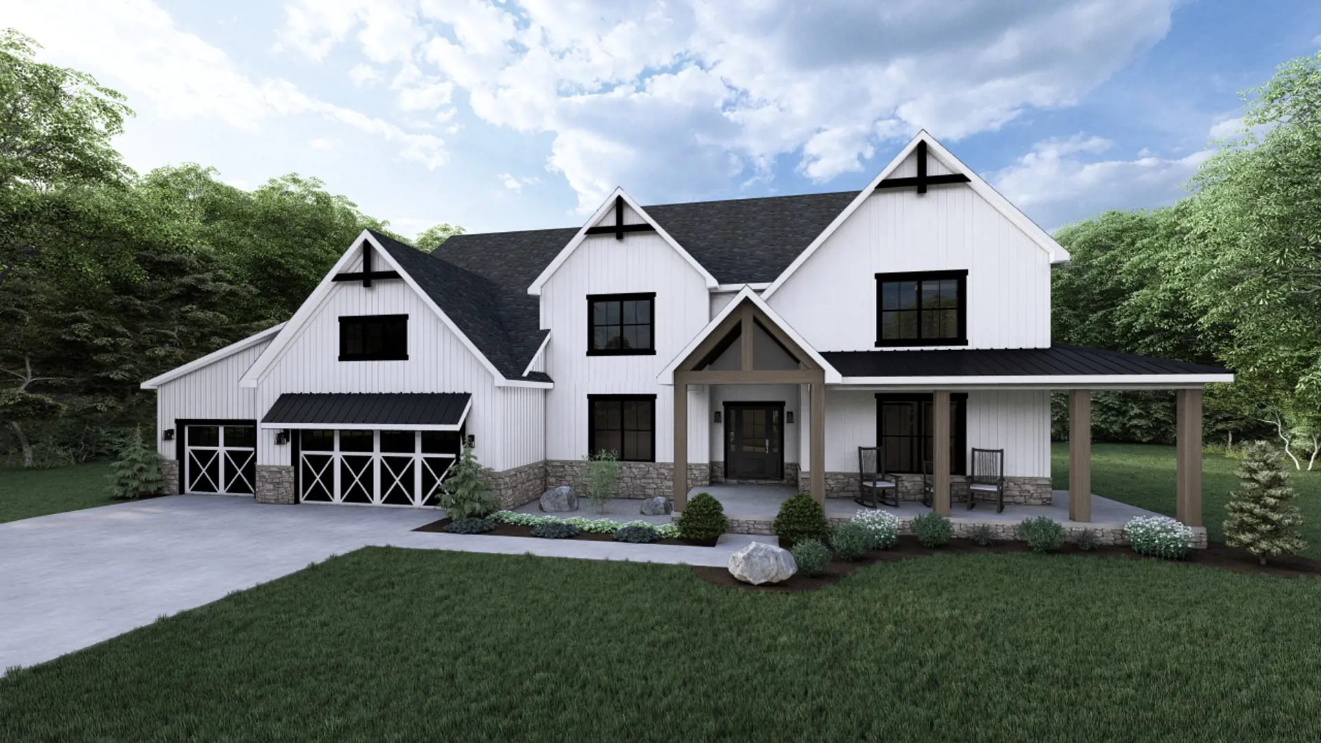 Addison | 6 Bedroom, 6.5 Bath House Plan - 4800 Sq Ft House Plans