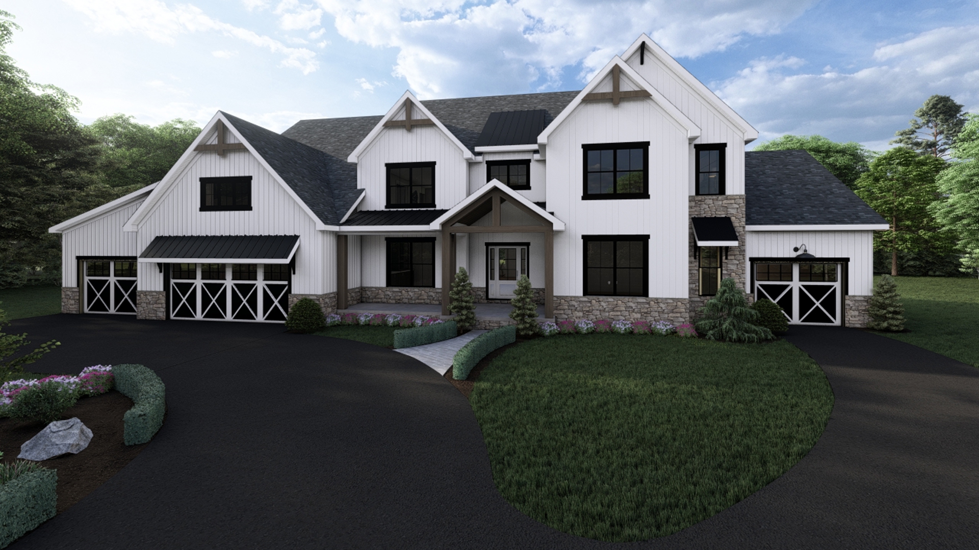 Dunkeith | 5 Bedroom, 5.5 Bath House Plan - 5000 Sq Ft House Plans