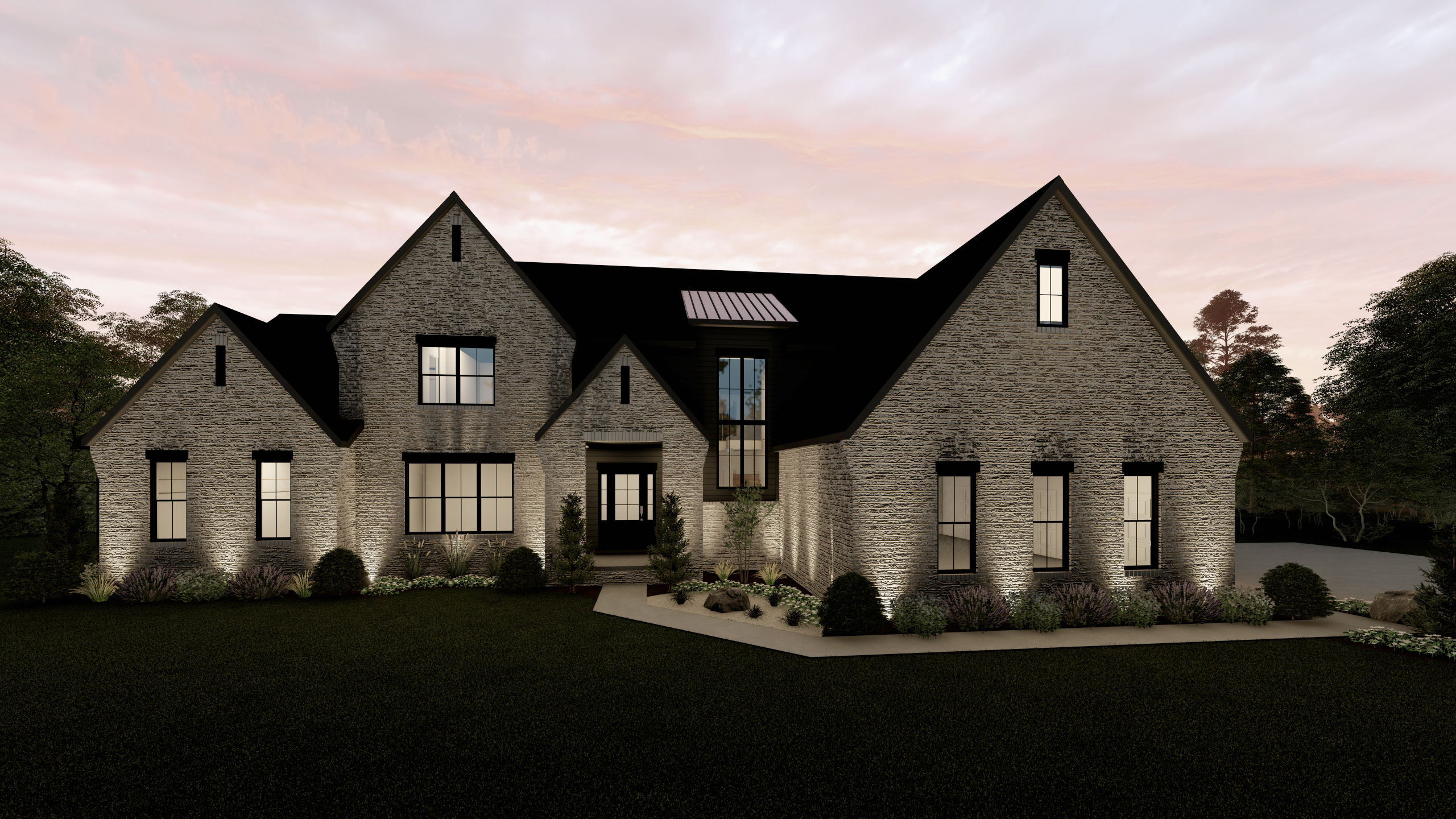 Windsor II | 4 Bedroom, 3.5 Bath House Plan - 4300 Sq Ft House Plans