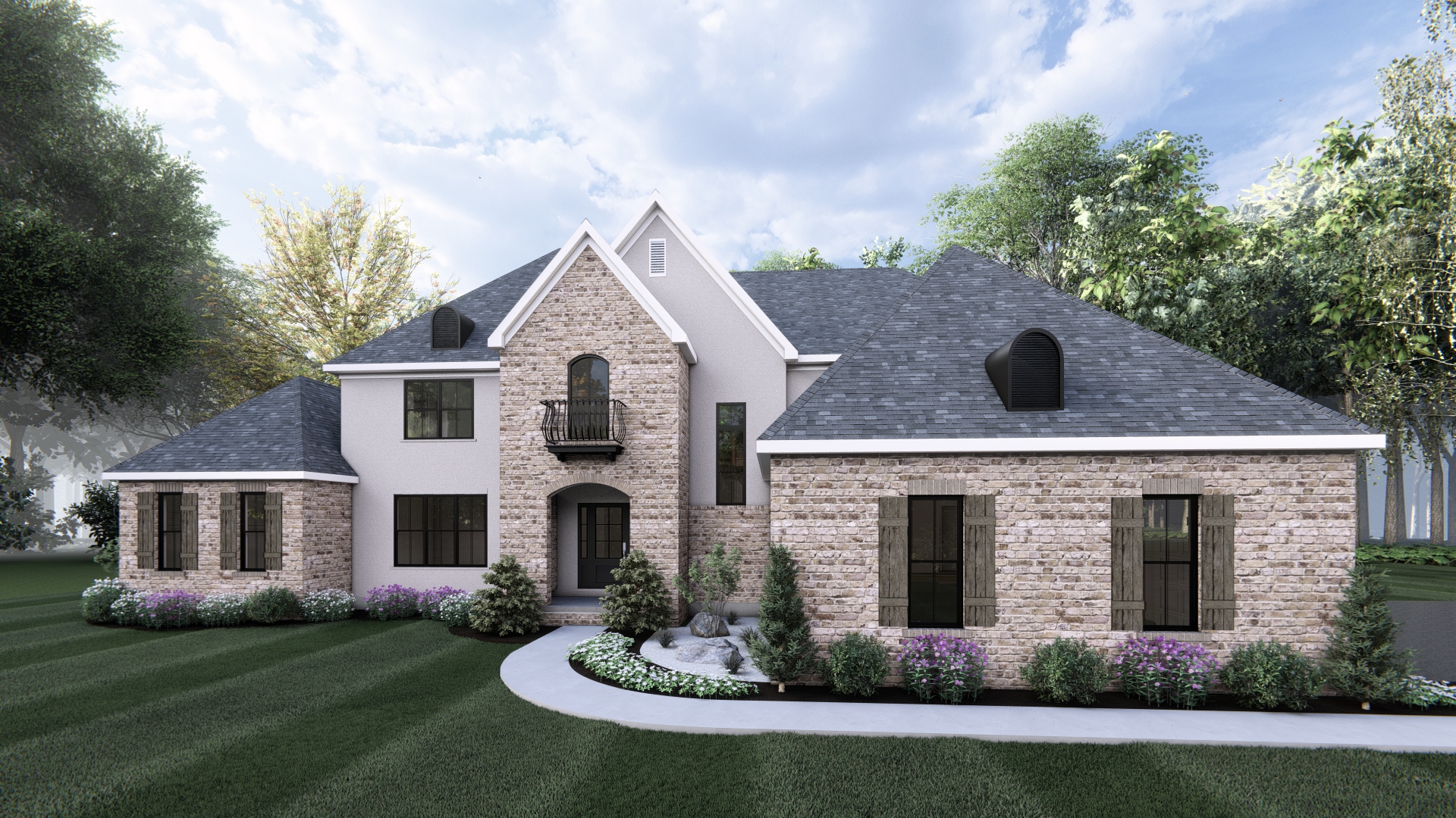 Windsor II | 4 Bedroom, 3.5 Bath House Plan - 4300 Sq Ft House Plans