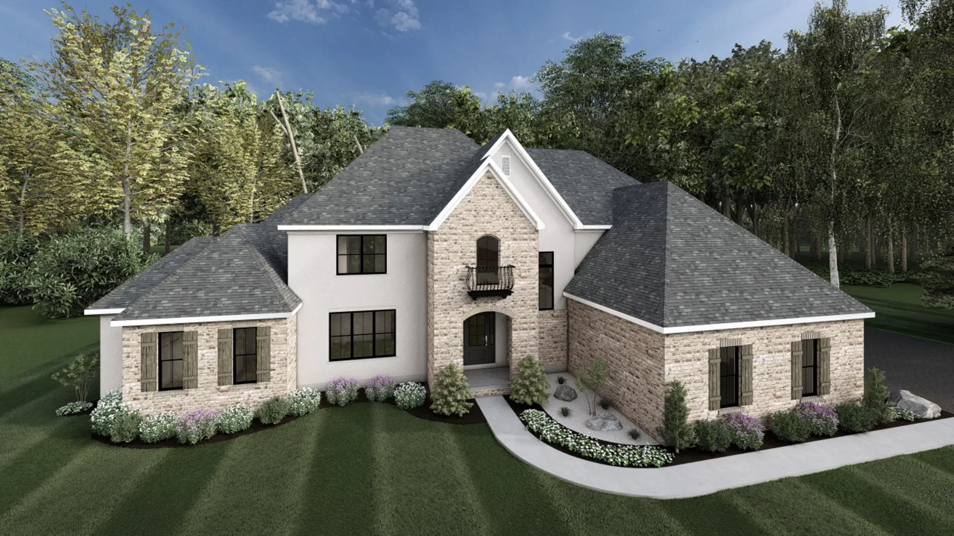 Windsor II | 4 Bedroom, 3.5 Bath House Plan - 4300 Sq Ft House Plans