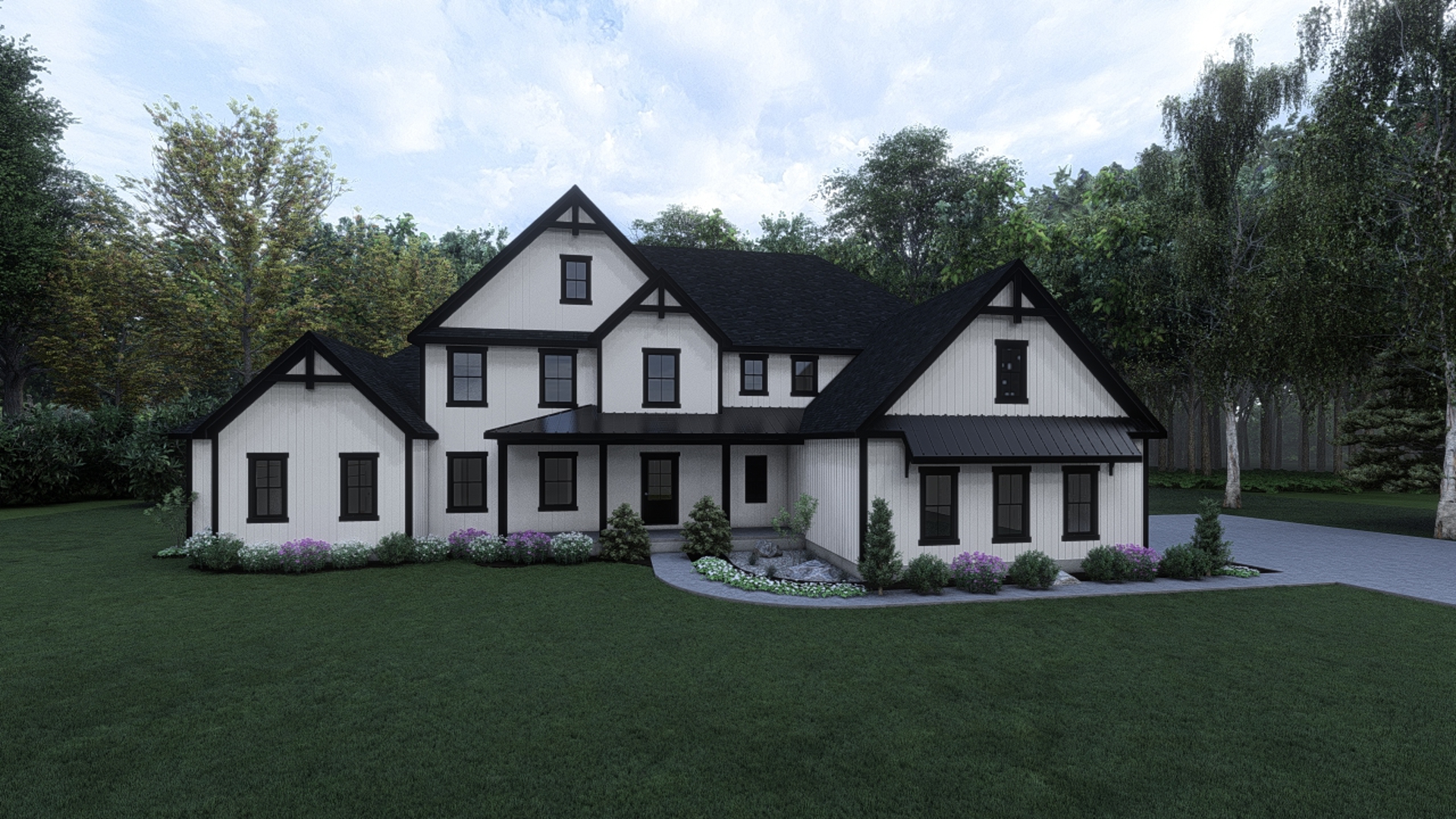 Windsor II | 4 Bedroom, 3.5 Bath House Plan - 4300 Sq Ft House Plans
