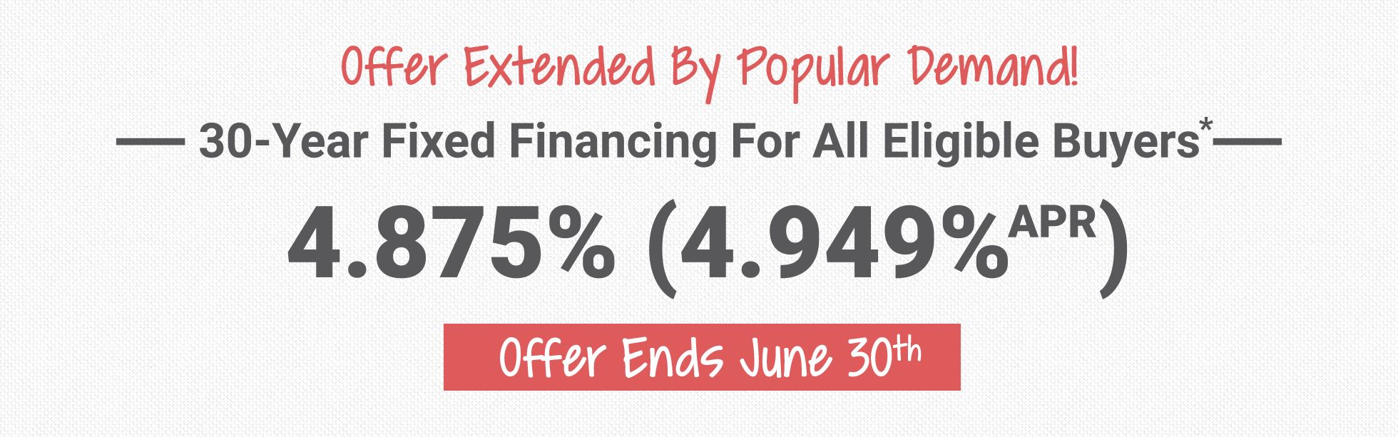 Current Promotion - Custom Home Builders - Schumacher Homes