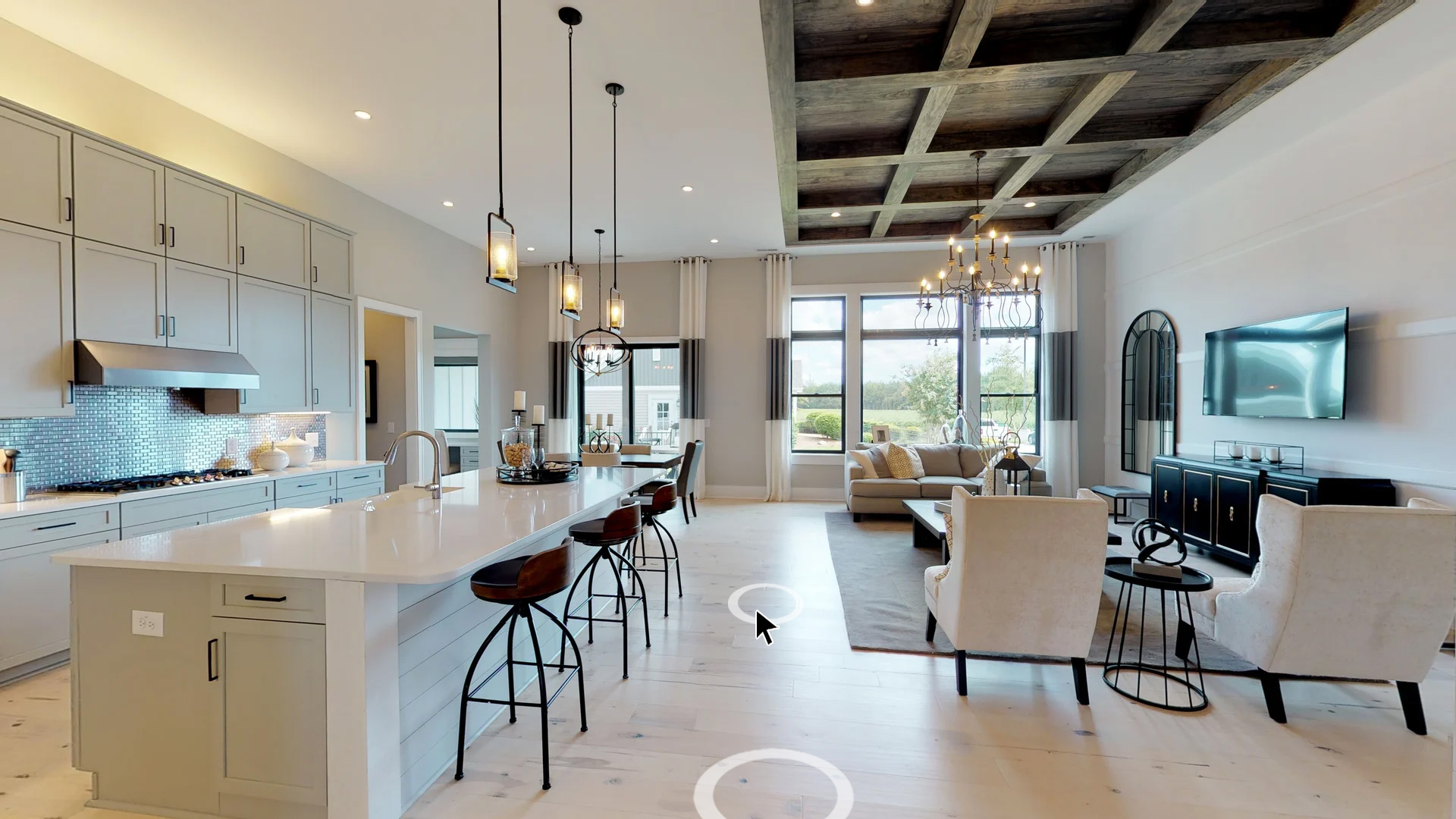 Charleston Modern Farmhouse Model Home in Raleigh, NC | Schumacher