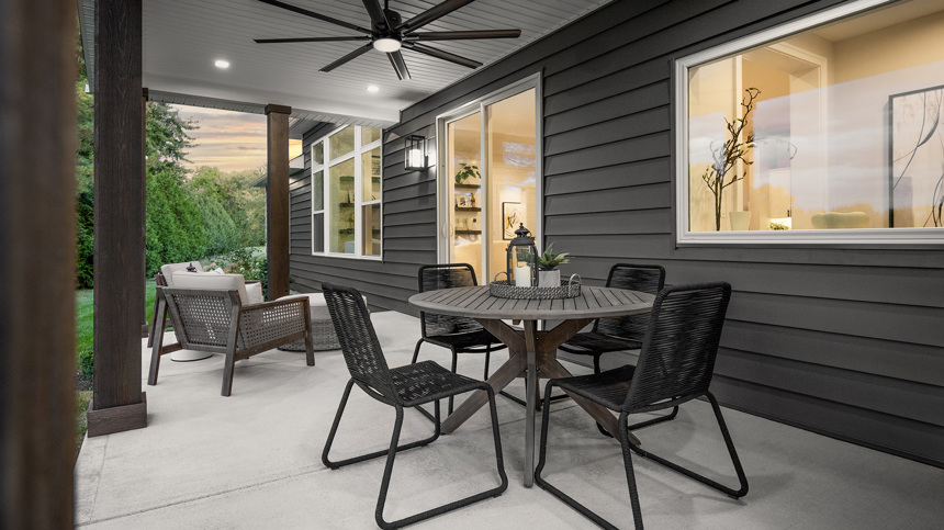 Charleston Modern Hill Country Model Home in Columbus North, OH